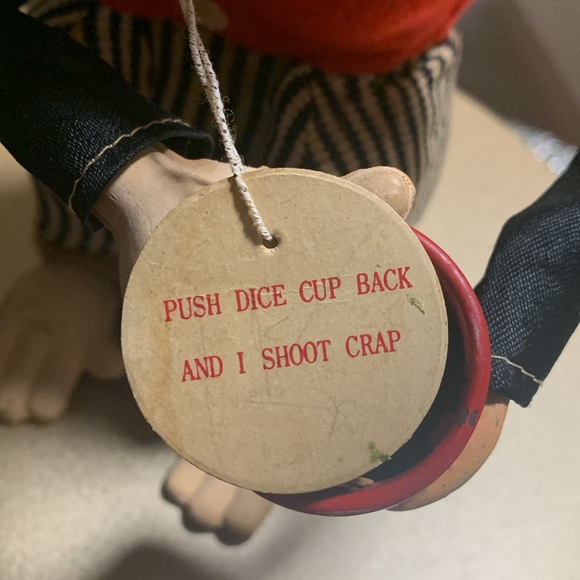 Vintage | Toys | 96s Vintage Cragstan Crap Shooting Monkey Original Box | Poshmark